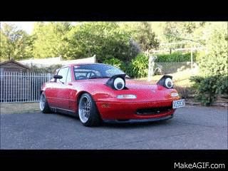 MX5 Wink on Make a GIF