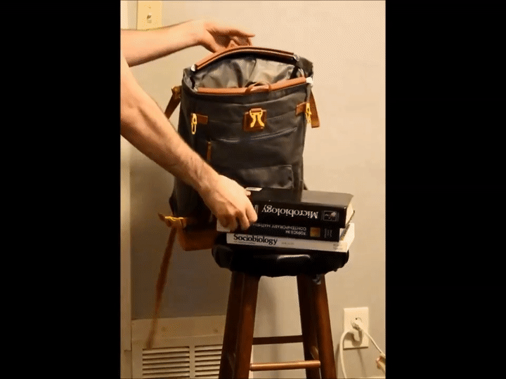 Backpacks are Bags & Bags Should Open Like Bags on Make a GIF