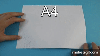 How To Make a Paper Boat That Floats - Origami Boat on Make a GIF