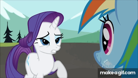 Rarity Angry Gif