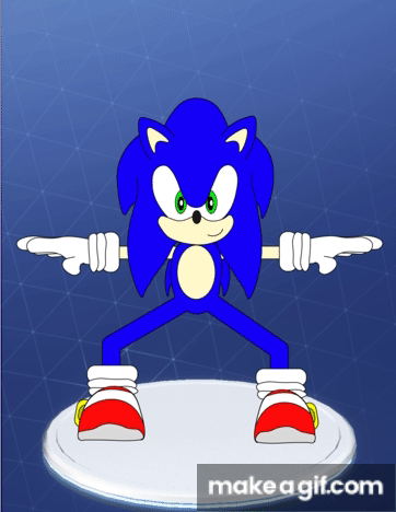 Sonic Party Party on Make a GIF