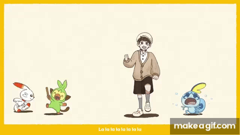 Pokémon partners of different generations dancing "POKÉDANCE" Animation ...