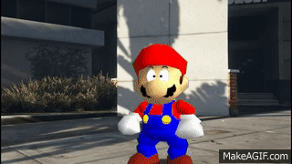 Grand Theft Mario - If Mario was in...GTA V on Make a GIF