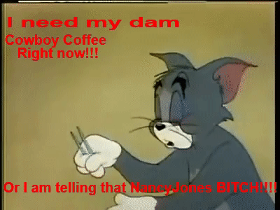 Tom and Jerry - Sleepy Tom on Make a GIF