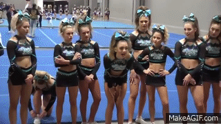 Competitive Cheerleading Gifs Cheerleading Gif IceGif