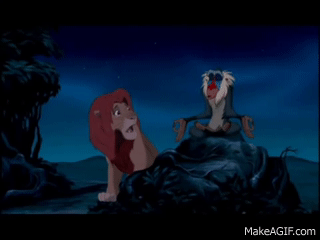 Gif Del Rey León Rafiki