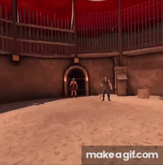 Blade and sorcery decapitation on Make a GIF