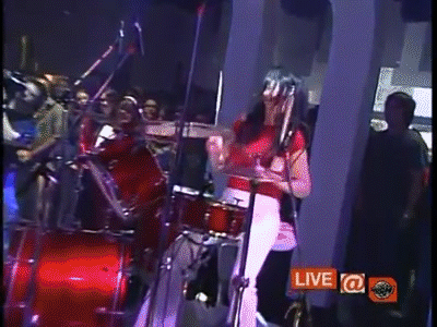 The White Stripes The Hardest Button To Button on Make a GIF