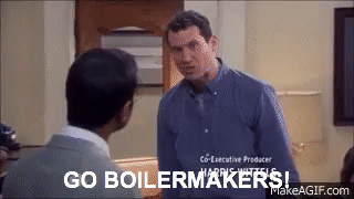 Parks and Recreation- GO Boilermakers on Make a GIF