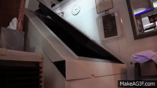 Locked in a Sensory Deprivation Tank on Make a GIF
