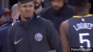 Chris Paul fakes laugh at Steve Kerr!!! Chris Paul can act?!?! on Make a GIF
