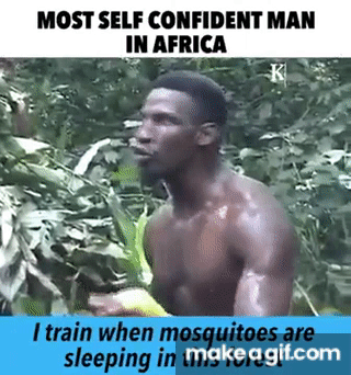 Confident Guy Gif