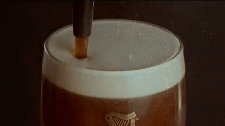 The perfect pint of Guinness on Make a GIF