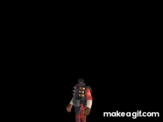 Demoman tf2 throws a pipebomb at you on Make a GIF