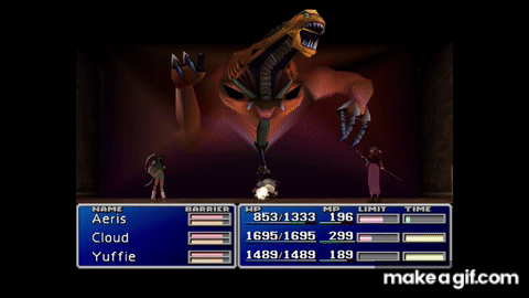 Final Fantasy VII: Demon's Gate (Boss Battle) on Make a GIF