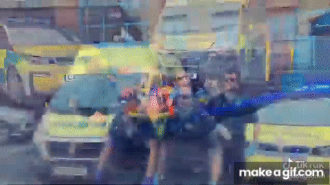 Coffin dance meme ambulance on Make a GIF