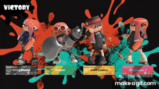 All 6 emotes from fresh season catalog! (Splatoon 3) on Make a GIF