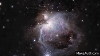 Zooming in on the Orion Nebula HD 720 on Make a GIF