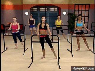 Cardio Barre: Dancer's Body Workout on Make a GIF