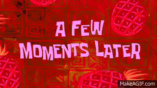 The Best Of The Spongebob TimeCards on Make a GIF