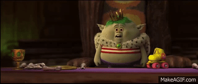 Trolls 2016 King Gristle Best Moments on Make a GIF
