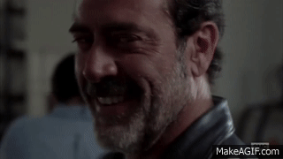 Walking Dead S07E07 Negan - Really? on Make a GIF