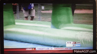 Slip n Slide Head Butt on Make a GIF