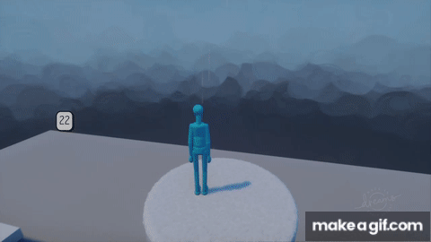 Time rewind platforming test on Make a GIF