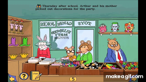 Living Books: Arthur's Birthday - Part 5 (Gameplay Walkthrough) on Make ...