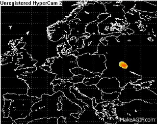 Radioactive Cloud/Fallout Over Europe From the Chernobyl Disaster on ...