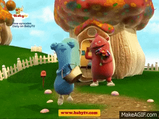 Cuddlies Song - If You're Happy and You Know It! - by BabyTV on Make a GIF