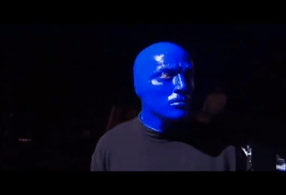 Blue Man Group - I Feel Love on Make a GIF