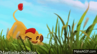 The Lion Guard/King - Kion and Kiara on Make a GIF