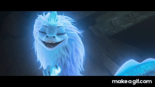 Raya and the Last Dragon - "You're Glowing" - scene on Make a GIF