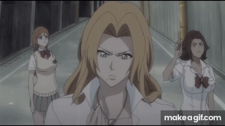 Rangiku Matsumoto trio on Make a GIF