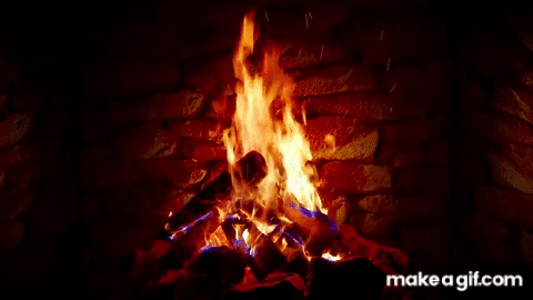 4K Relaxing Fireplace with Crackling Fire Sounds 🔥 - No Music - 4K UHD ...
