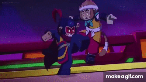 Lego Monkie Kid Macaque kick on Make a GIF