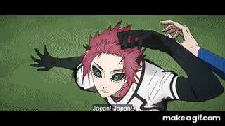 Rin vs Sae | Blue Lock vs Japan U-20 Final Matchup! on Make a GIF