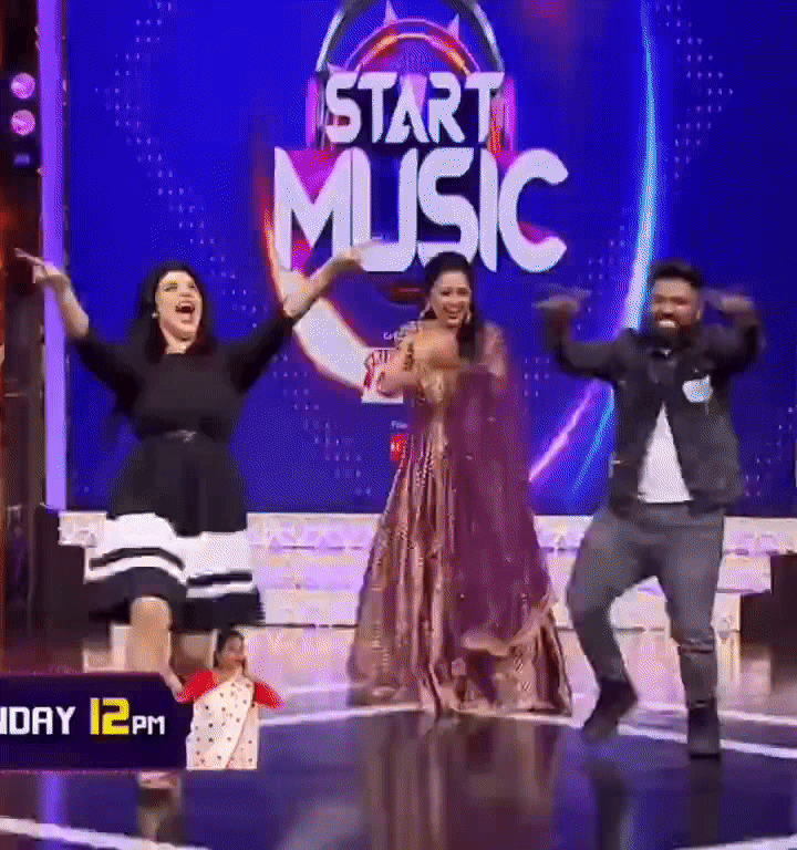 Sreemukhi boob shake on Make a GIF
