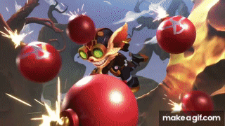 【LoR】チャンピオン紹介 – ジグス（Ziggs） │ レジェンド・オブ・ルーンテラ on Make a GIF