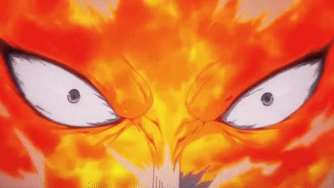 Endeavor vs Nomu/ My Hero Academia English Dubbed on Make a GIF