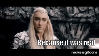Because It Was Real- The Hobbit: The Battle of The Five Armies HD on ...