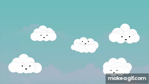 Dancing Clouds | Songs For Kids | Nursery Rhymes on Make a GIF