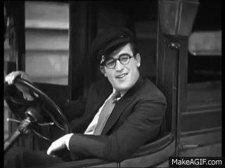HAROLD LLOYD - Taxi experience in New York City on Make a GIF