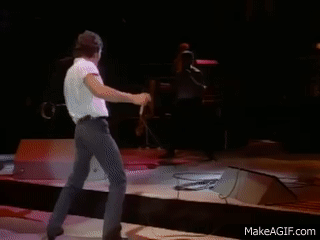 Bruce Springsteen - Dancing In the Dark on Make a GIF