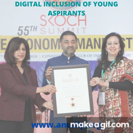 DIGITAL INCLUSION OF YOUNG ASPIRANTS on Make a GIF