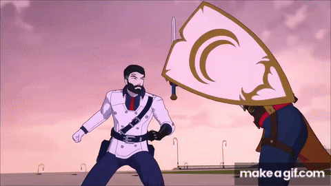 RWBY Volume 8 Episode 12 - Ironwood Vs Everyone! [Fight Scene] on Make ...