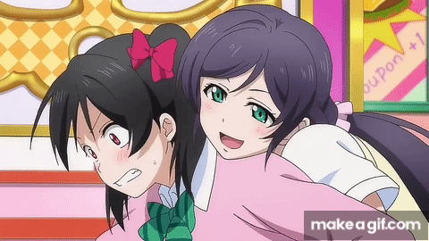 Love live washi washi recopilación on Make a GIF