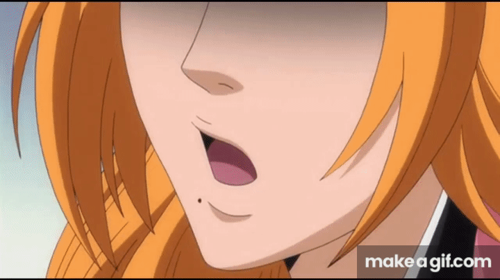 Rangiku Matsumoto sneeze on Make a GIF
