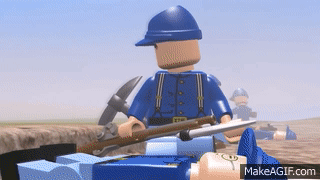 LEGO American Civil War on Make a GIF